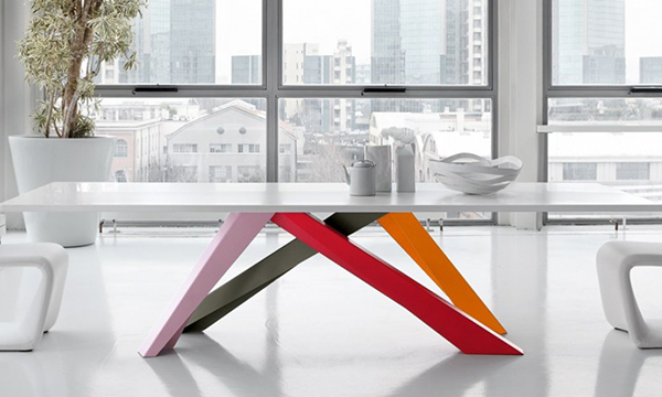 Big Lacquered Dining Table